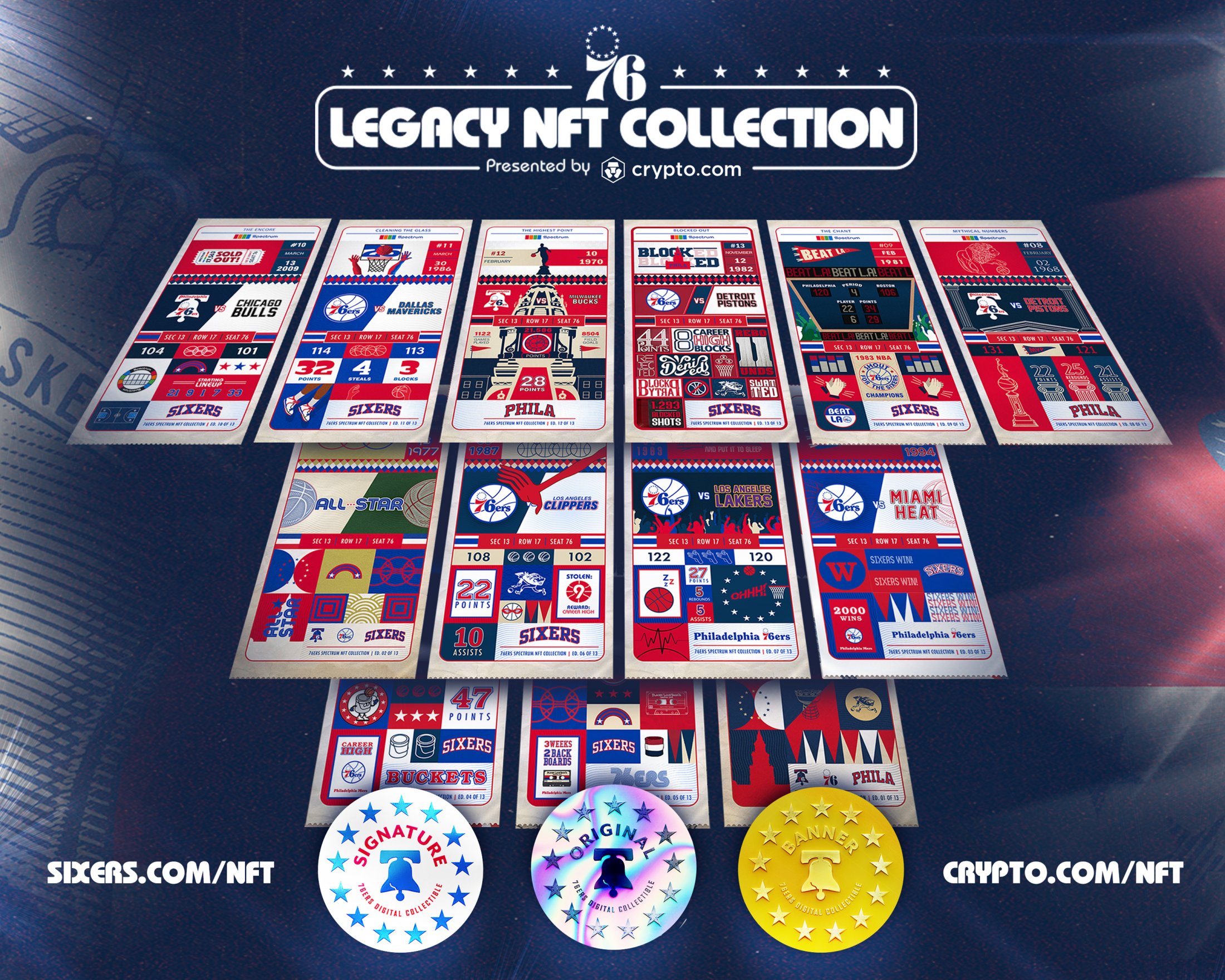 Philadelphia 76ers - 76ers Spectrum City Edition | Clios