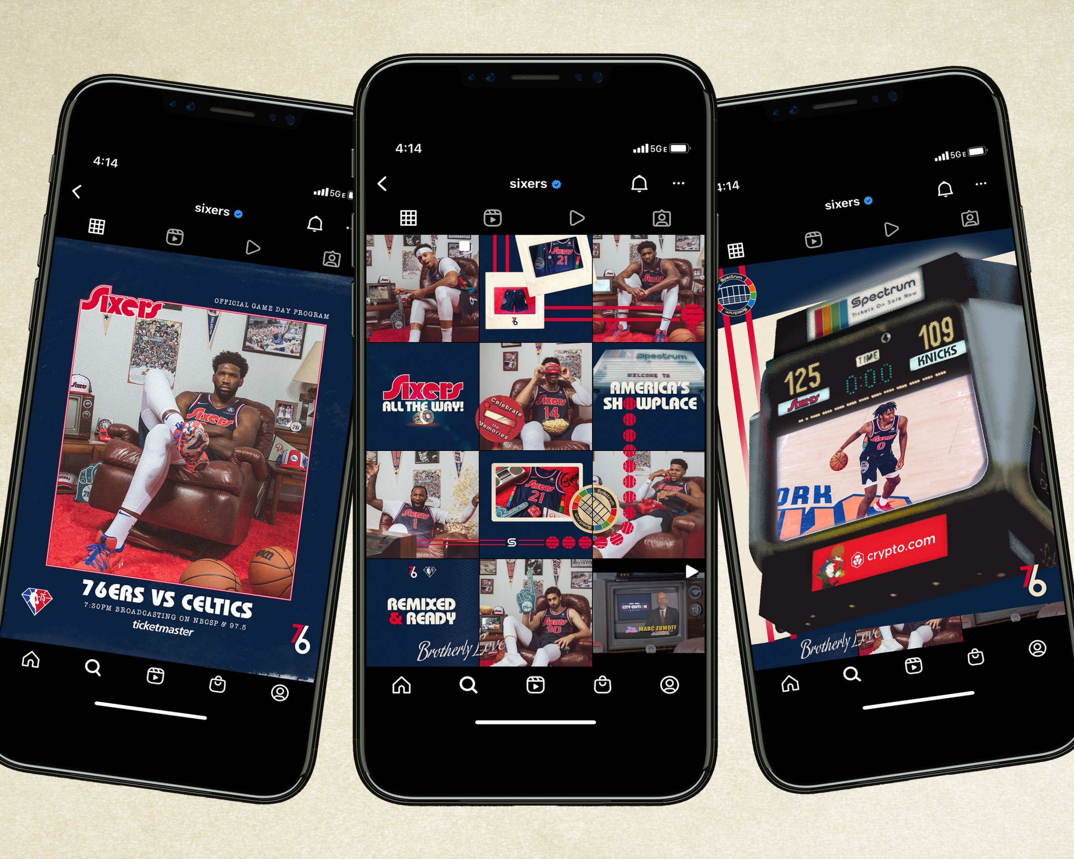 Philadelphia 76ers - 76ers Spectrum City Edition | Clios