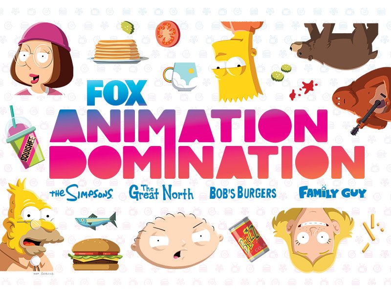 Fox Animation Domination Fox Animation Domination Fall 2022 Launch Campaign Clios